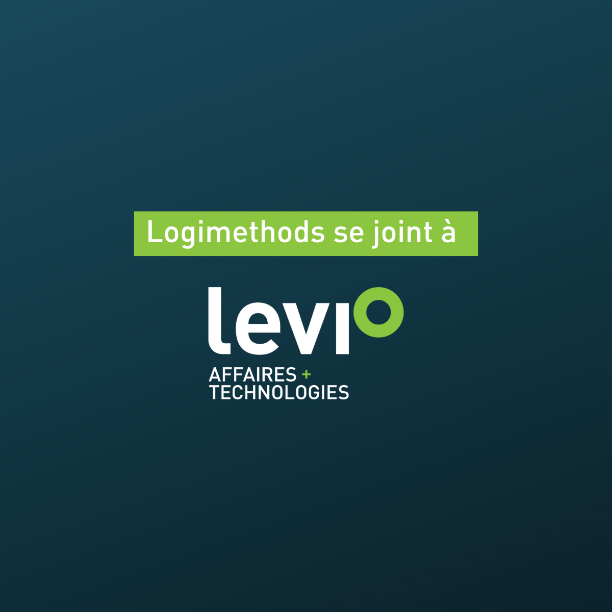 Levio, Acquisition, Logimethods